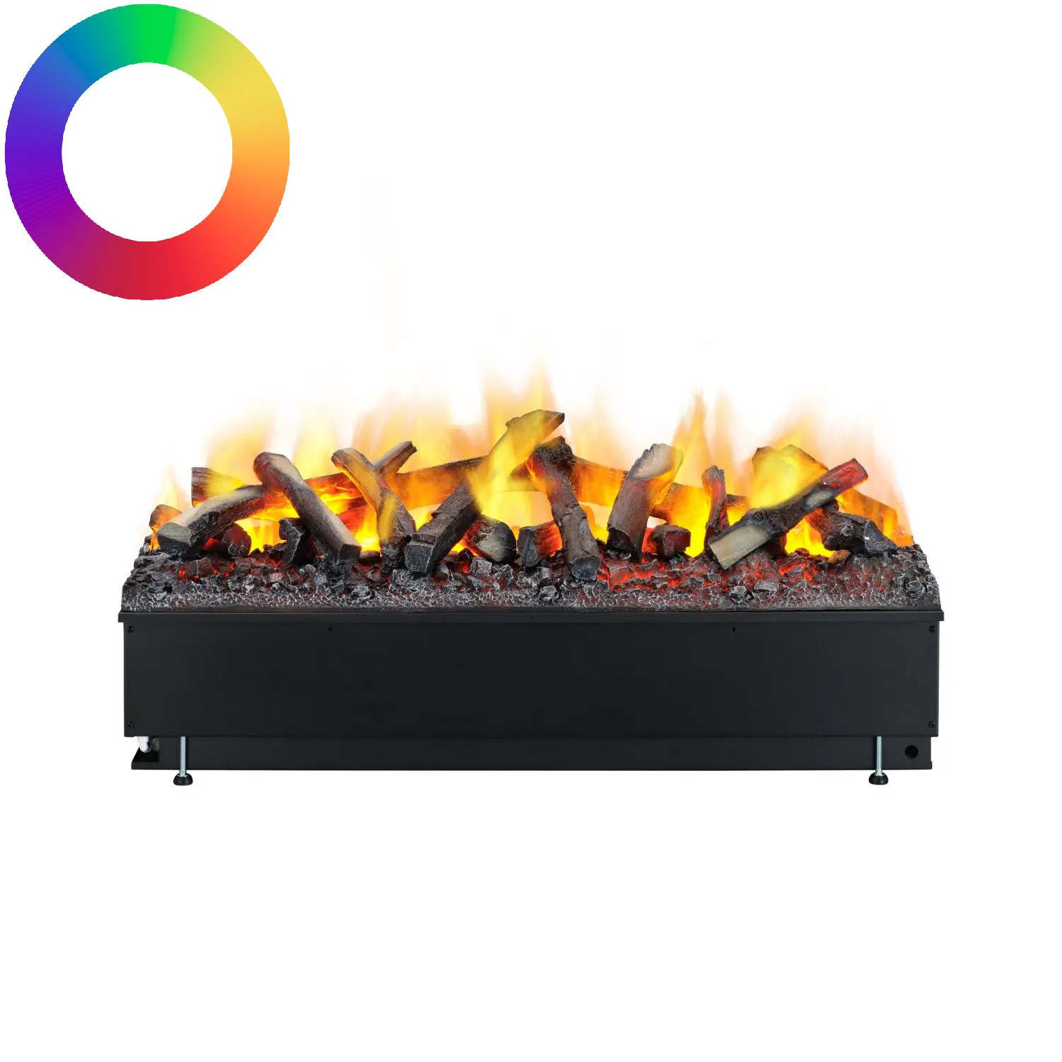 Iebūvējamie elektrokamīni :: Dimplex Cassette 1000 Multi RGB with logs ...